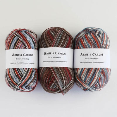 Arne & Carlos 4Ply Sock — Handknit Yarn Studio