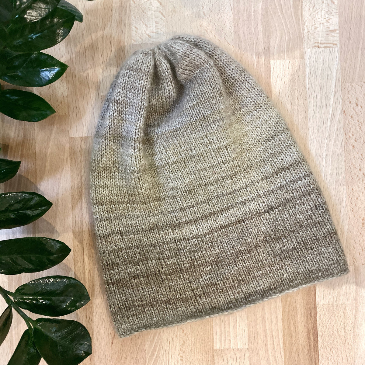 Slouchy Cashmere Toque PDF — Handknit Yarn Studio