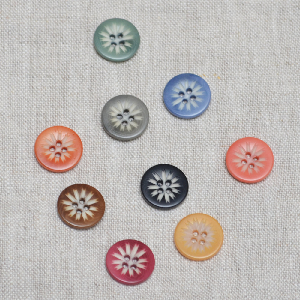 Starburst Buttons — Handknit Yarn Studio