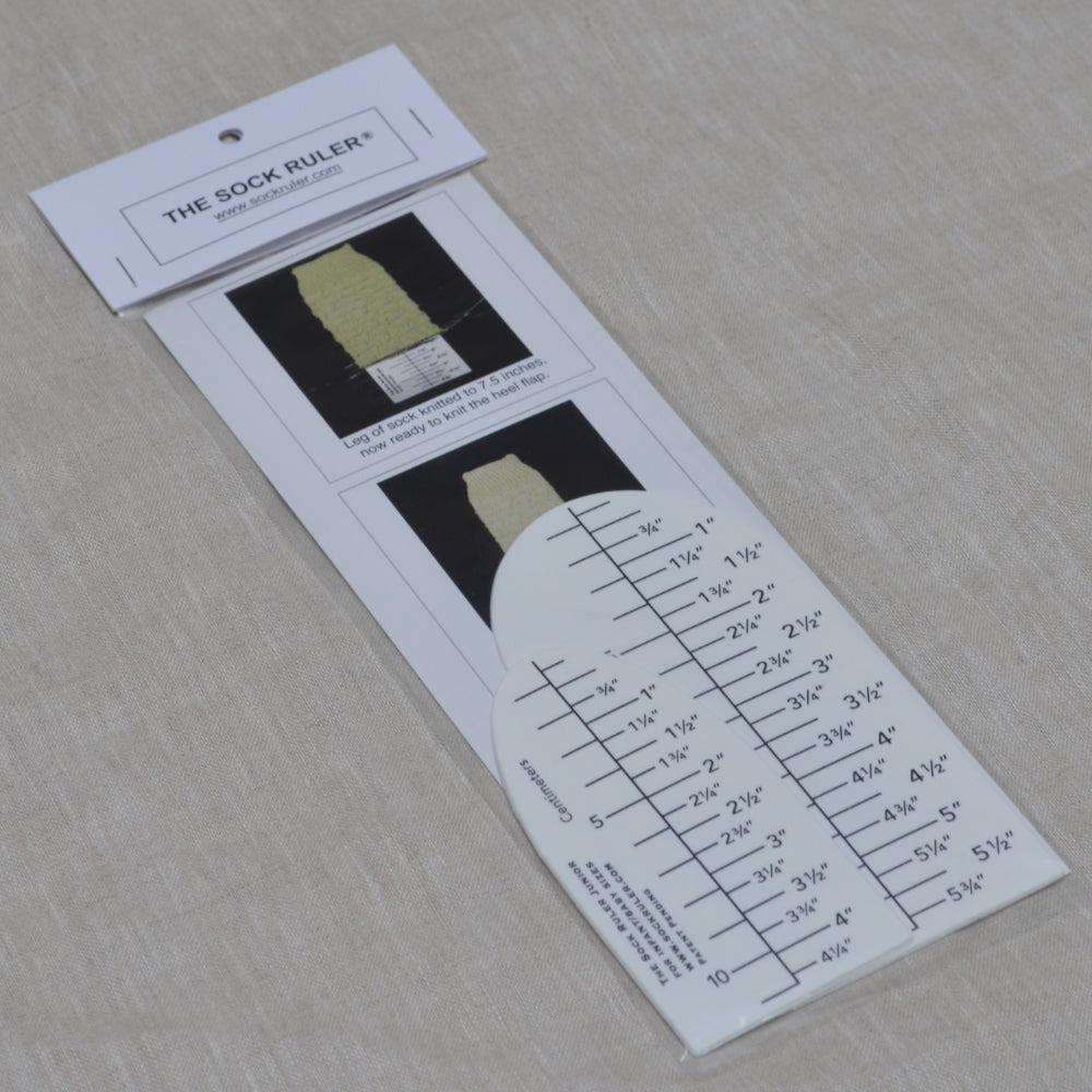 The Sock Ruler Junior — Handknit Yarn Studio